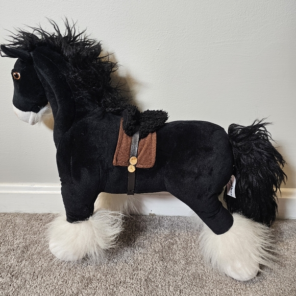 Disney | Toys | Disney Store Angus Black Clydesdale Horse From Brave 5 ...